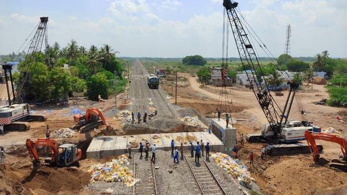 Lockdown comes in handy for Railways - The Hindu