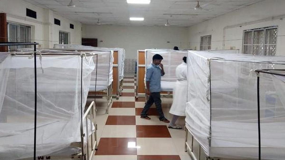 COVID-19: isolation ward set up at railway hospital - The Hindu