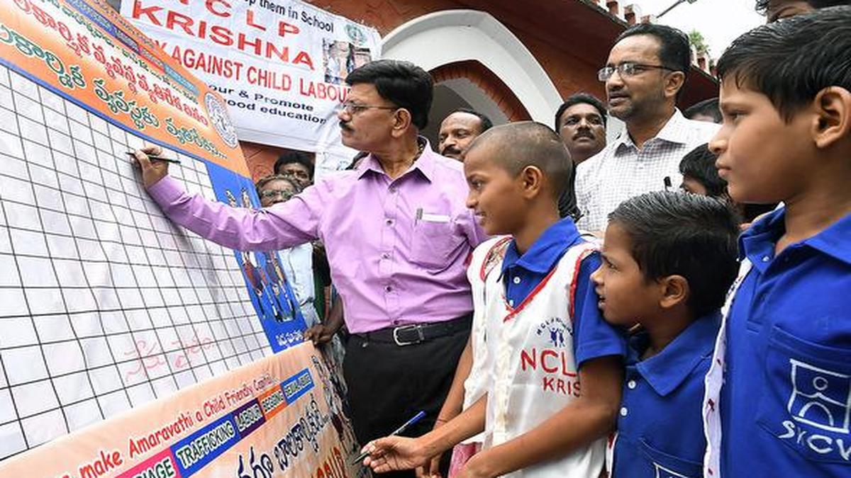 Officials, NGOs vow to stop child labour - The Hindu