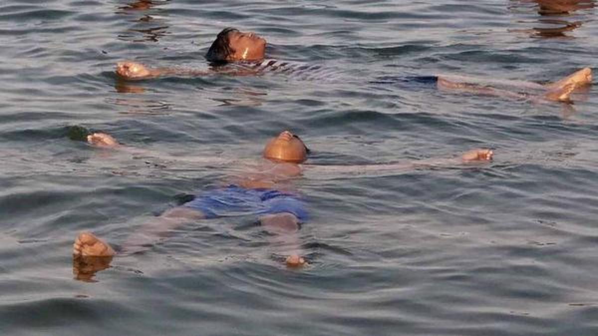 They manage to stay afloat with ease - The Hindu