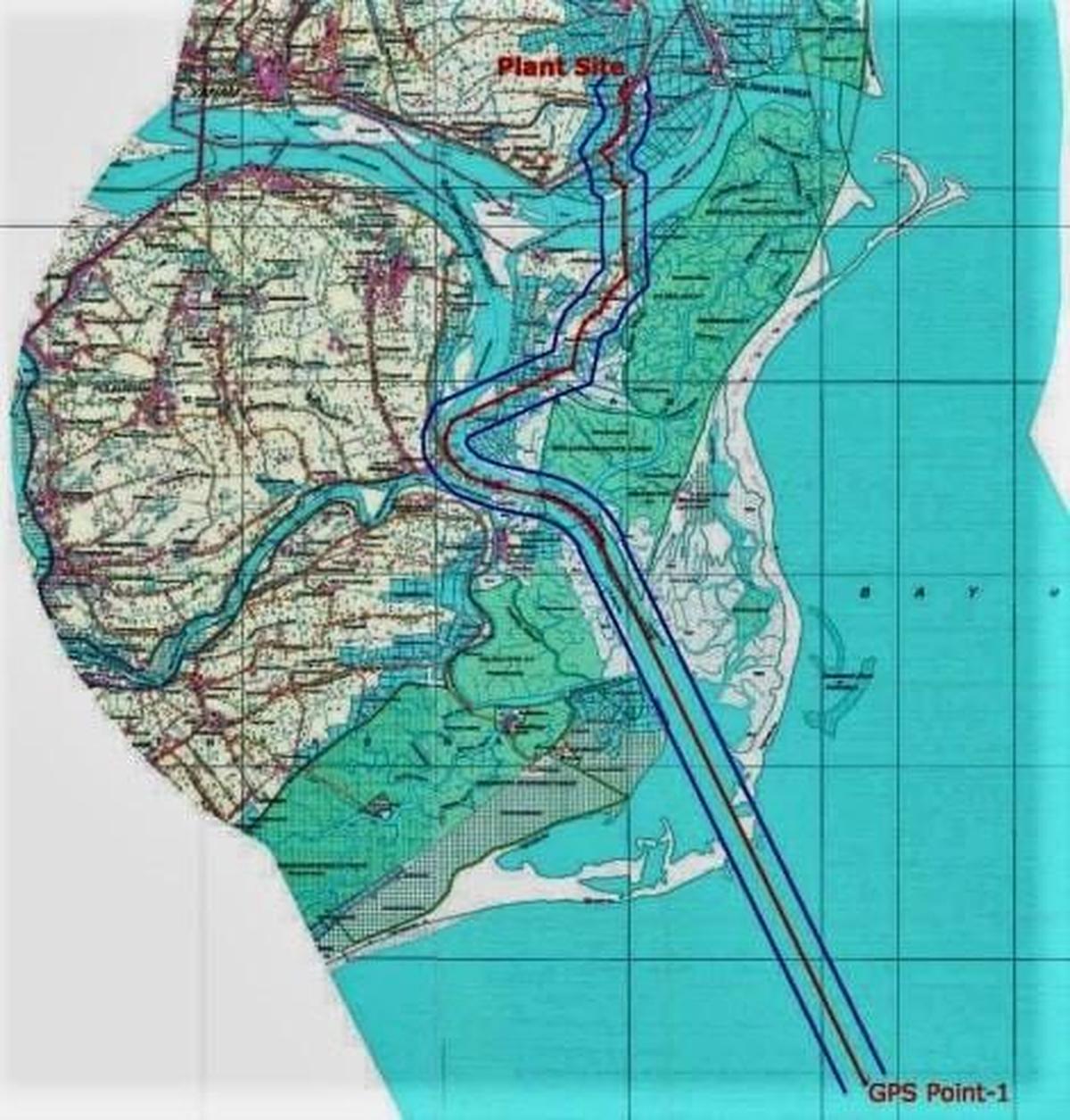 ONGC pipeline project to affect fisherfolk in eight mandals - The Hindu