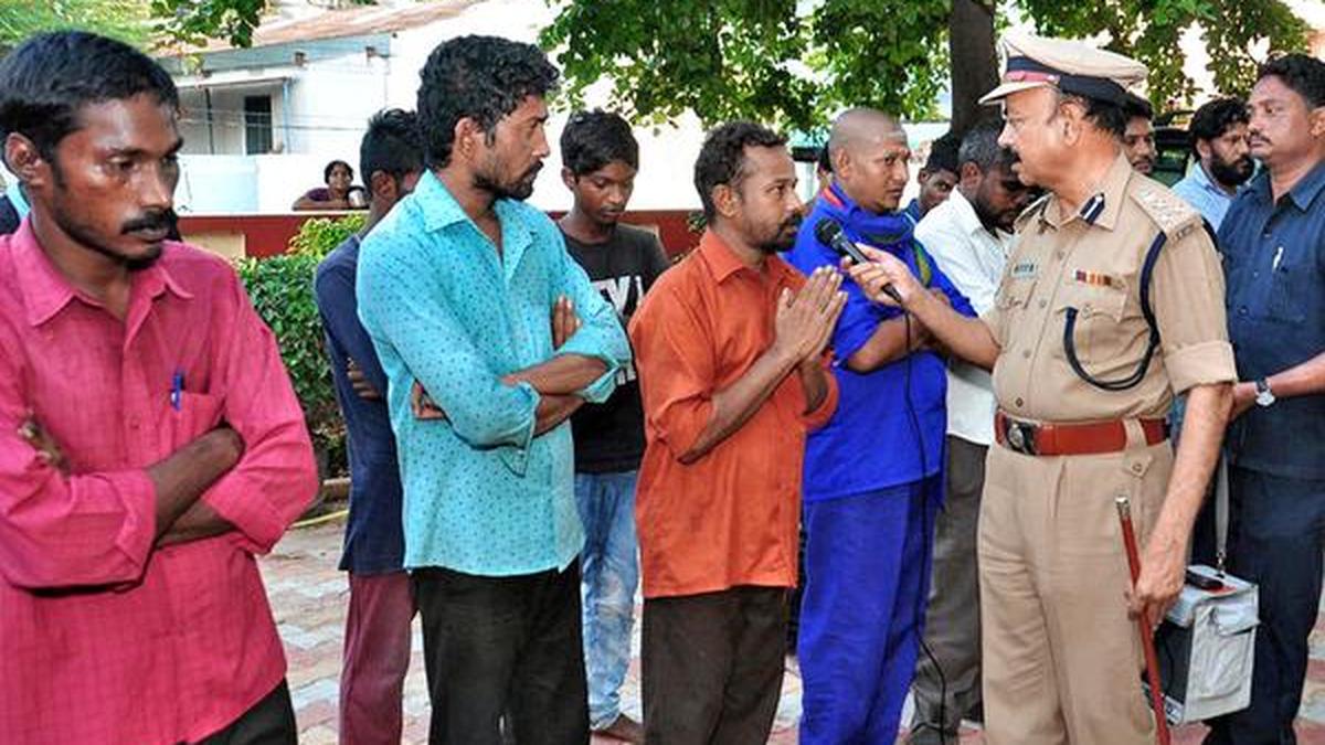 Police conduct raids, initiate counselling for rowdy elements - The Hindu