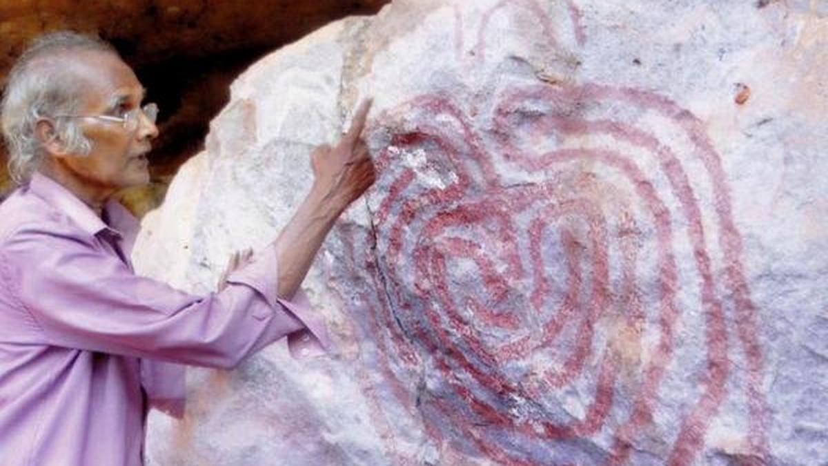 Prehistoric labyrinth discovered in E. Godavari - The Hindu