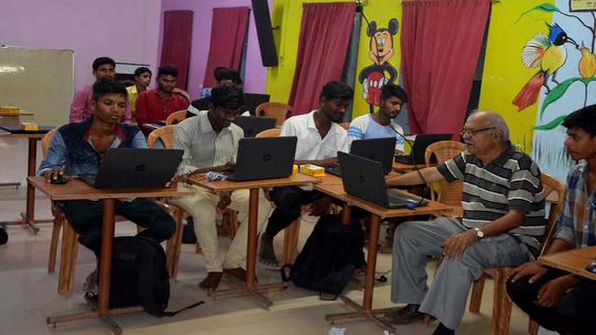 Making Inter pass students job-ready - The Hindu