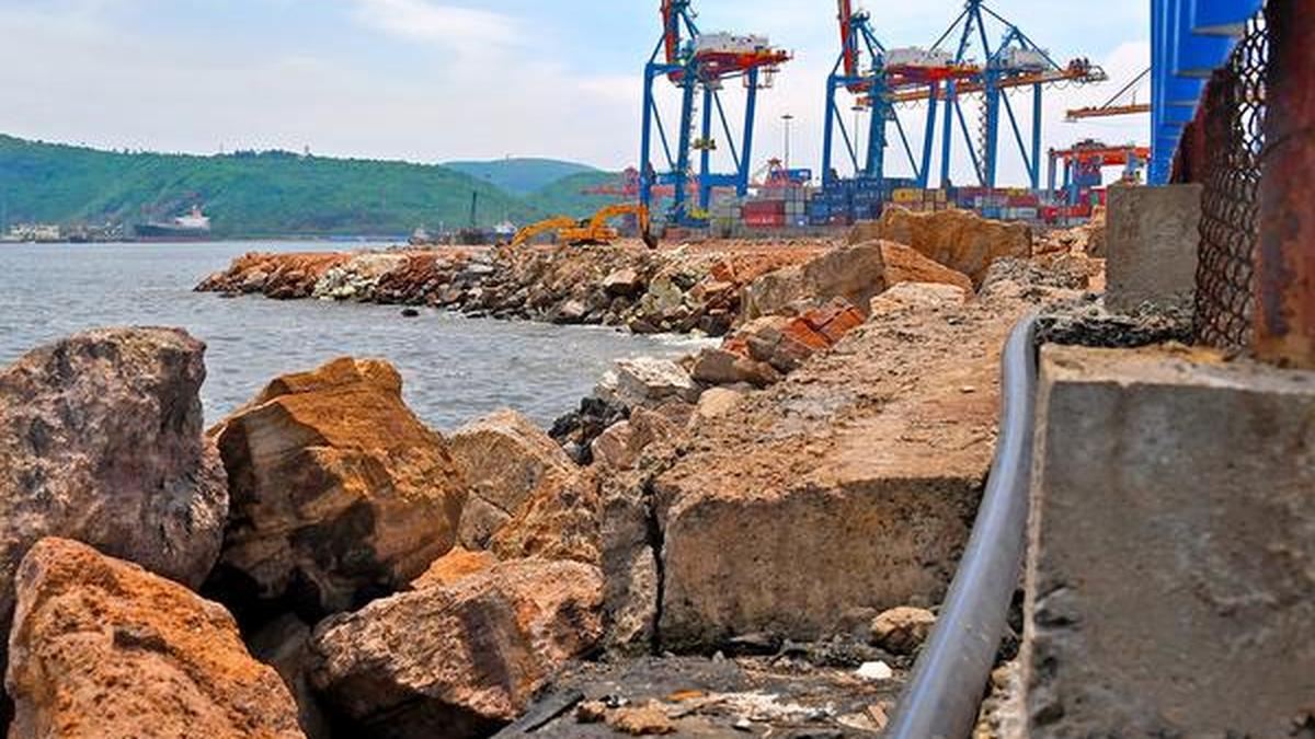 VPT container terminal expansion work to gather steam - The Hindu