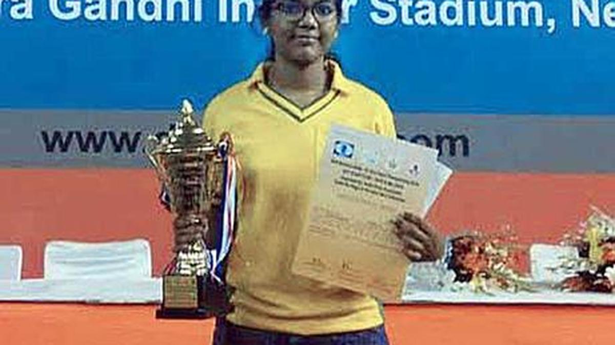 Toshali excels at chess meet - The Hindu