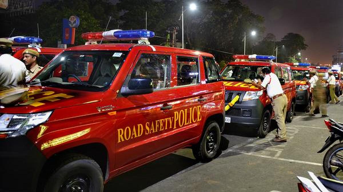 New highway patrolling vehicles flagged off - The Hindu