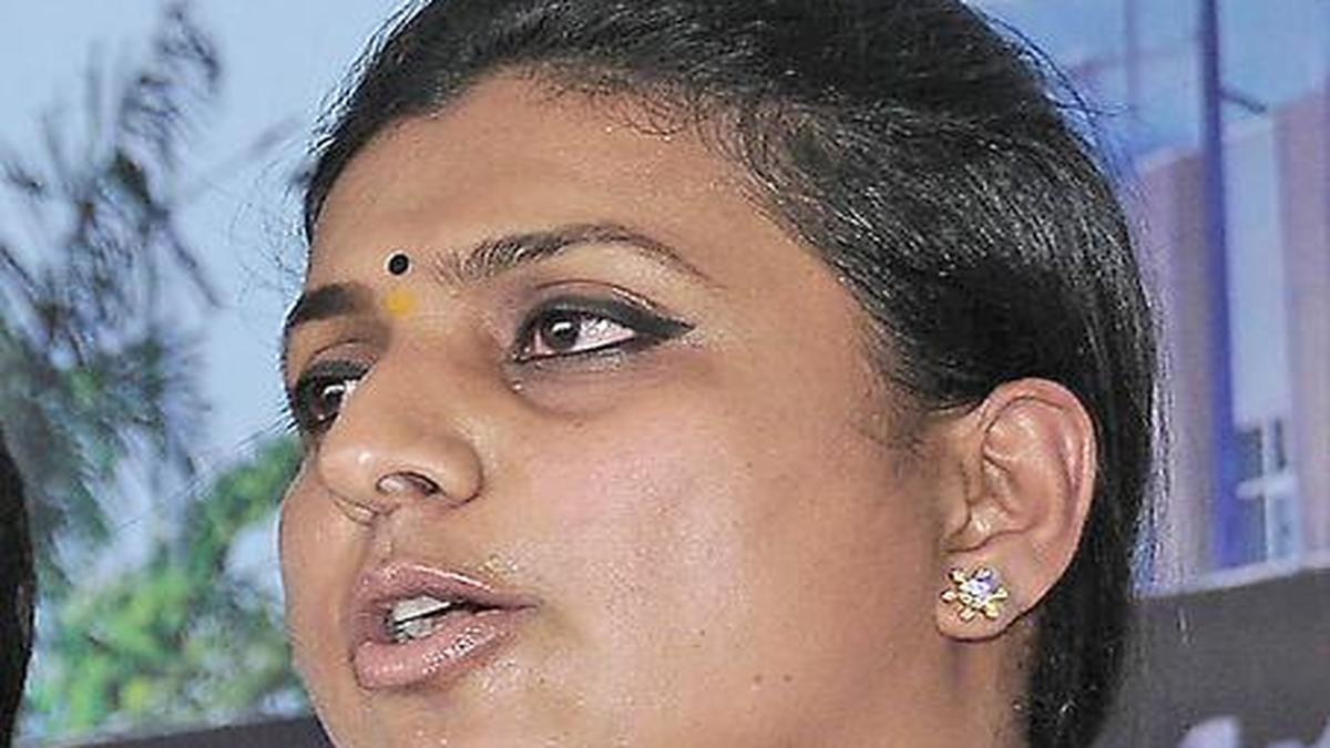 Chief Minister owes an explanation: Roja - The Hindu