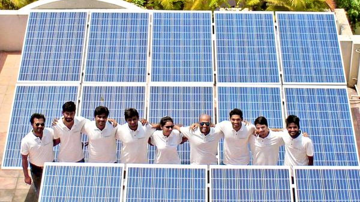 Solar power start-up expanding - The Hindu