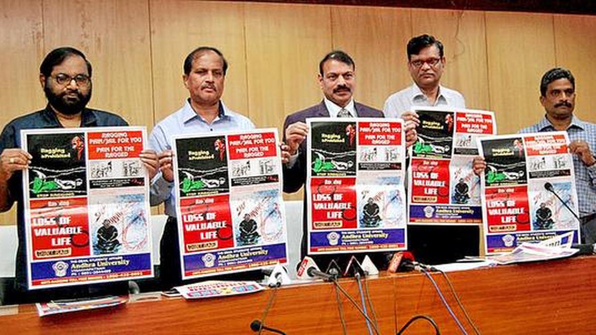 AU to maintain record of ragging-free campus - The Hindu