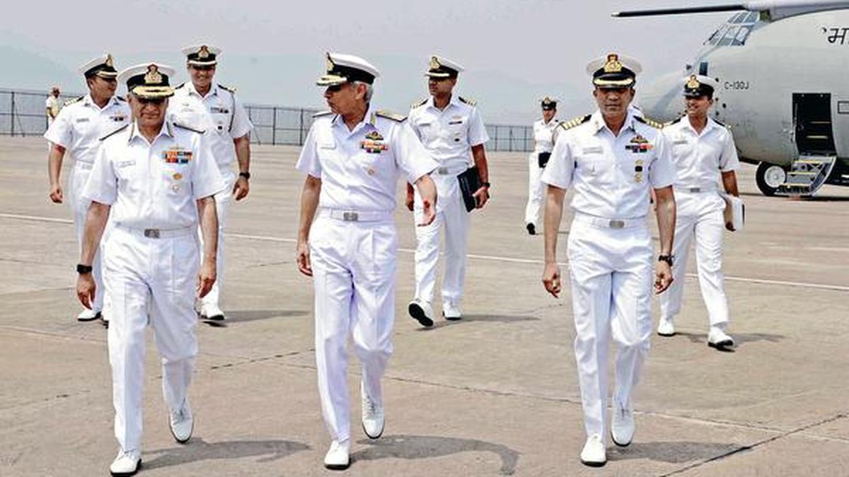 Navy chief on two-day visit to Visakhapatanam - The Hindu