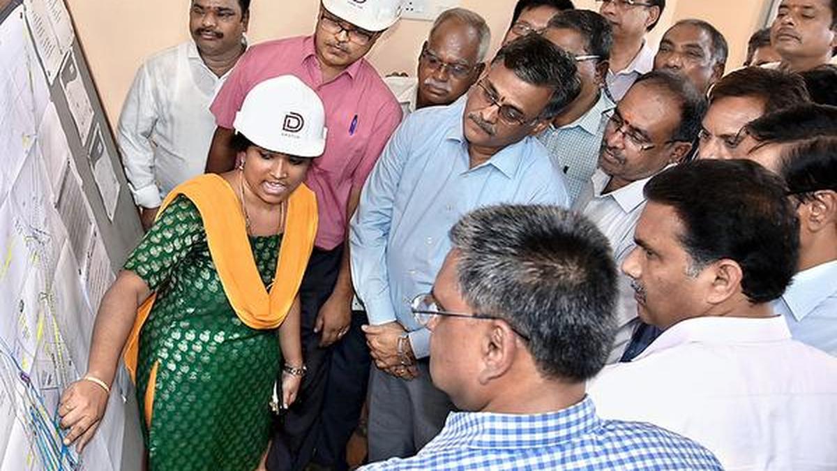 VSP gets Central Dispatch Yard - The Hindu