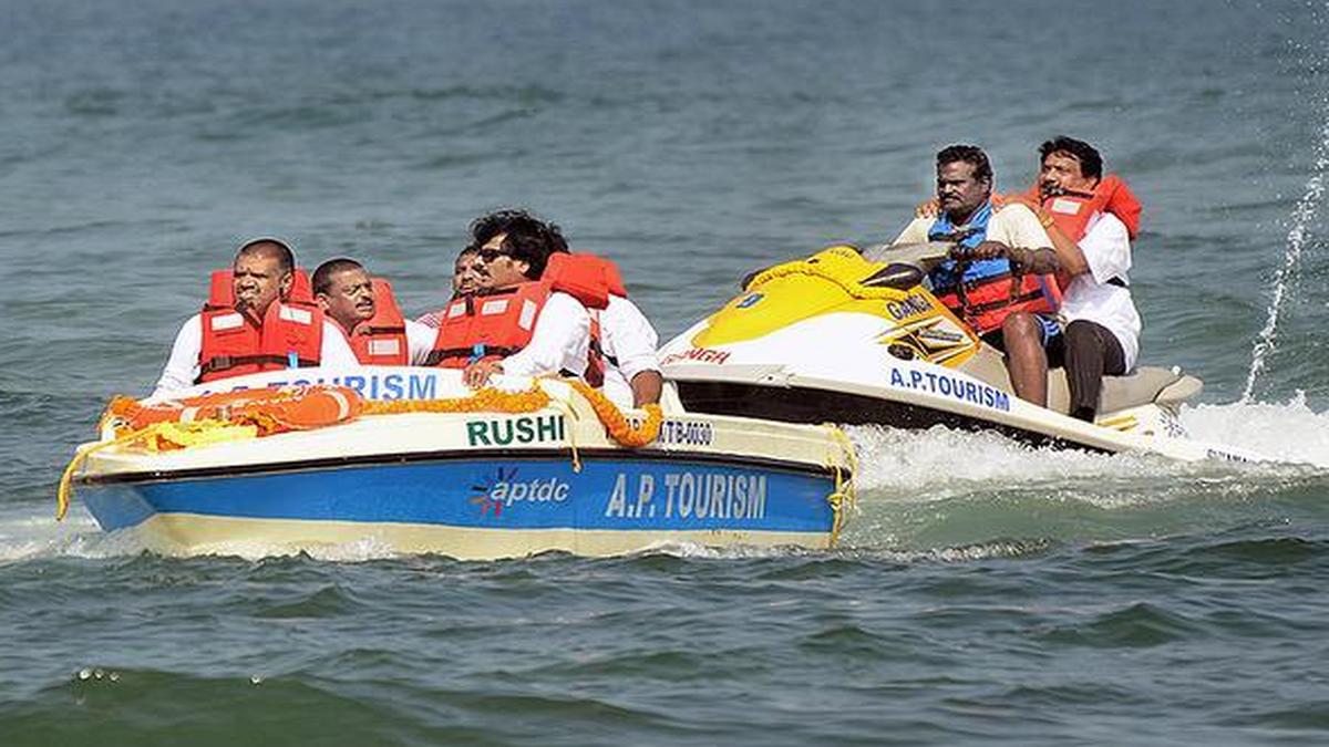 Boat service for tourists resumes in Visakhapatnam - The Hindu