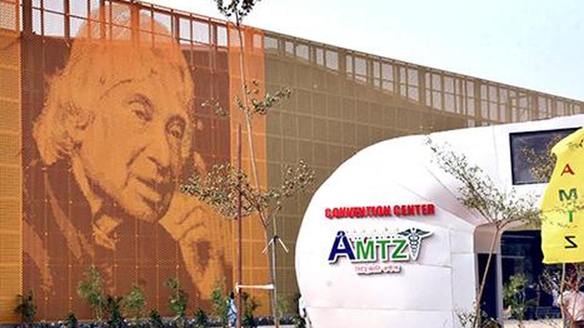 AMTZ lauded for readying convention centre in 62 days - The Hindu