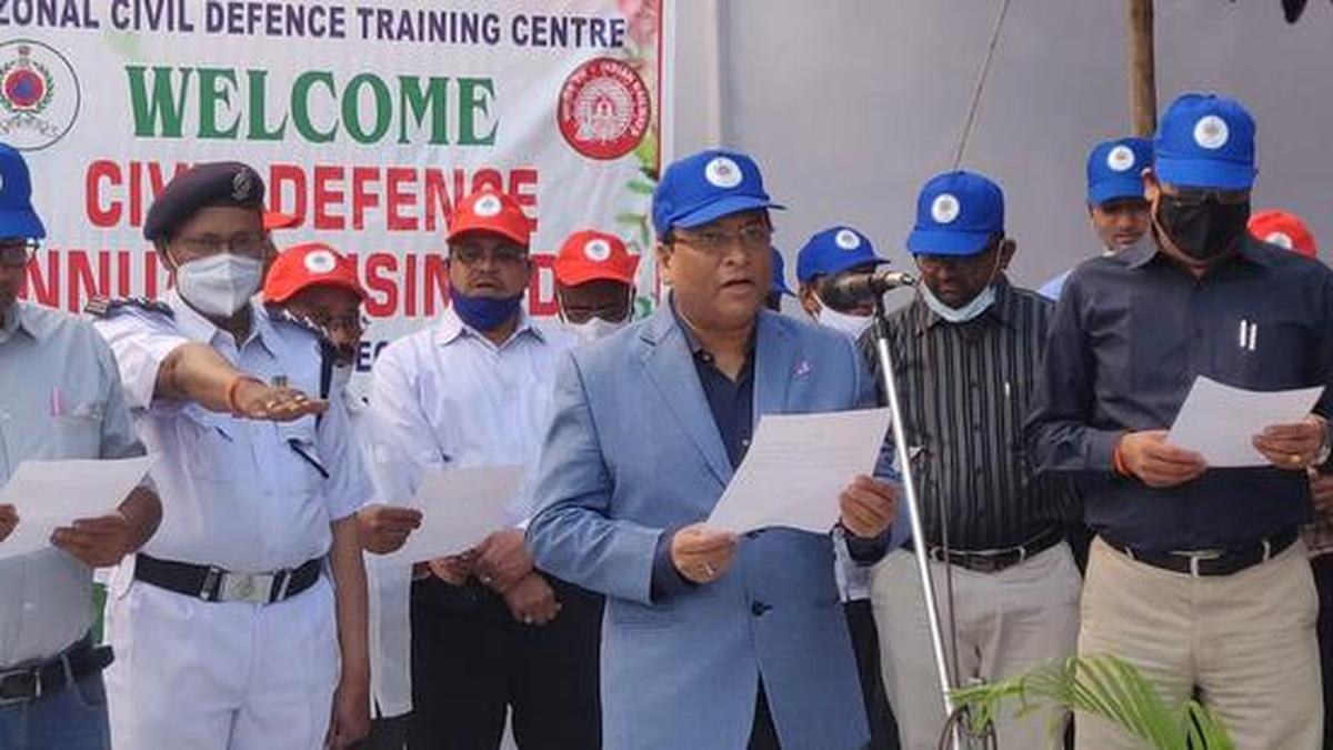 Civil Defence Raising Day celebrated - The Hindu