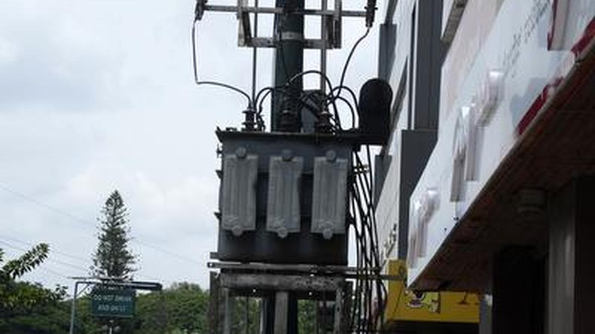 Bescom transformer stolen in Bengaluru - The Hindu