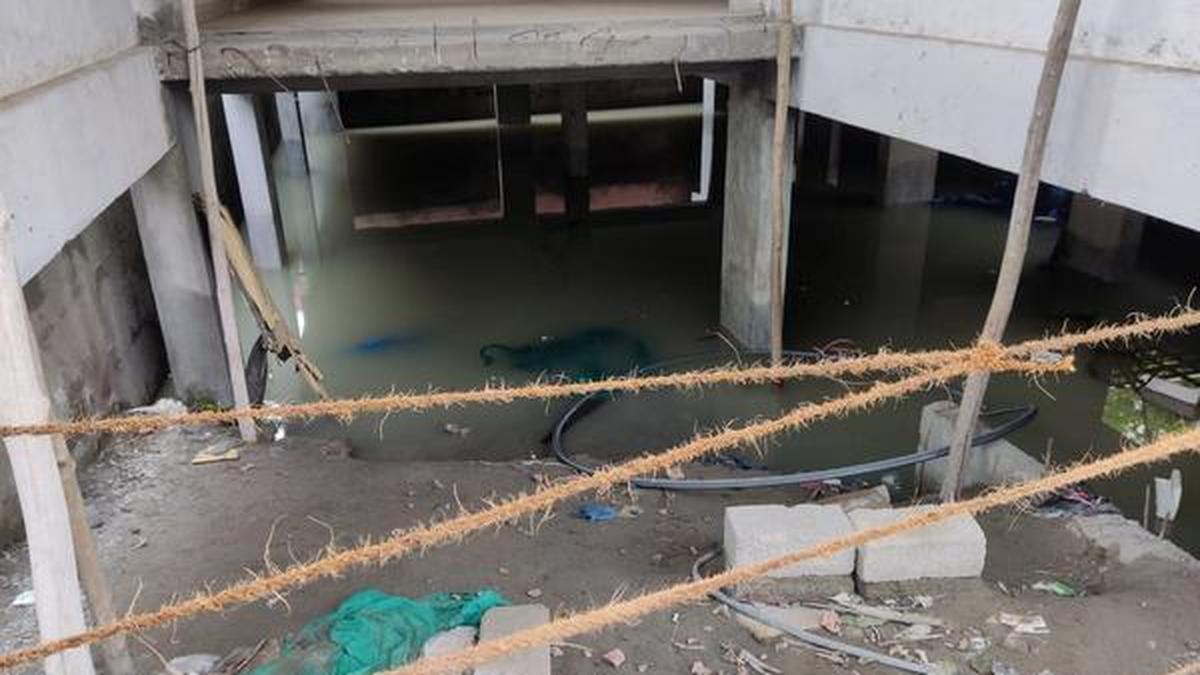 Boy drowns in flooded cellar of an under-construction building - The Hindu