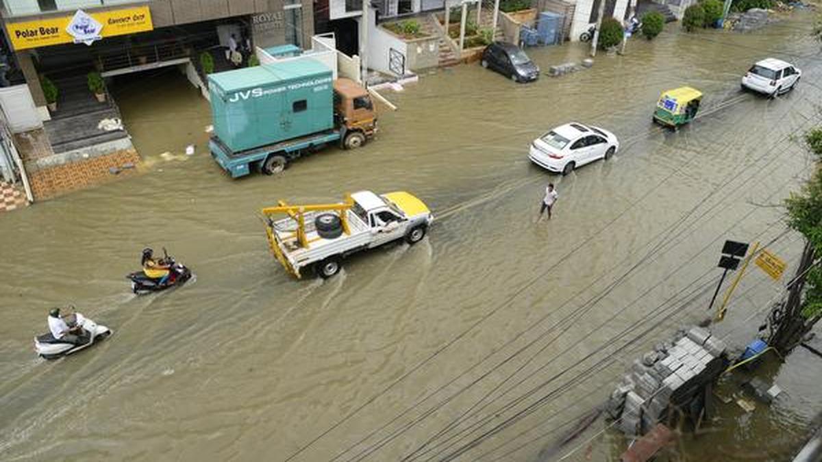 Three new drains to prevent flooding of HSR Layout - The Hindu