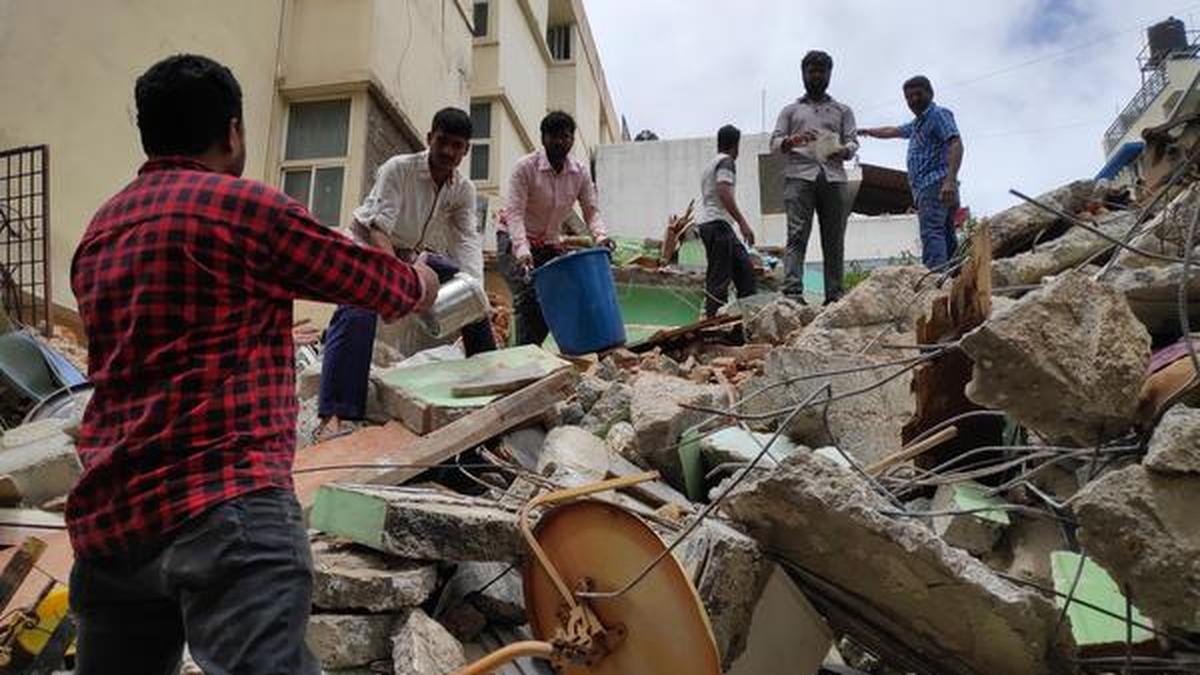 Uncertainty for families a day after Bengaluru building collapse - The ...