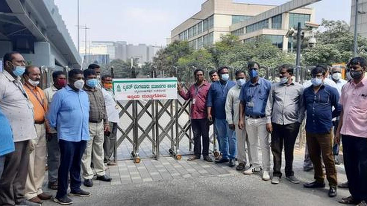 BBMP seals three properties over pending tax - The Hindu