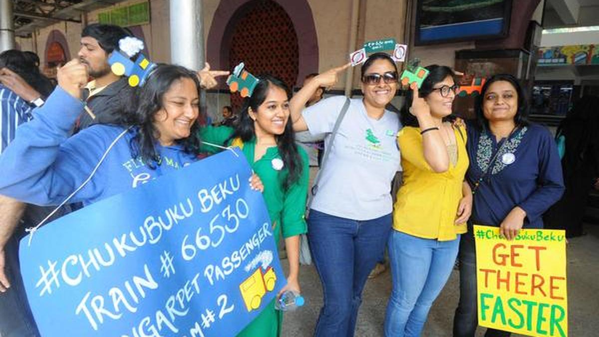 Rail yatra is an eye-opener for many - The Hindu