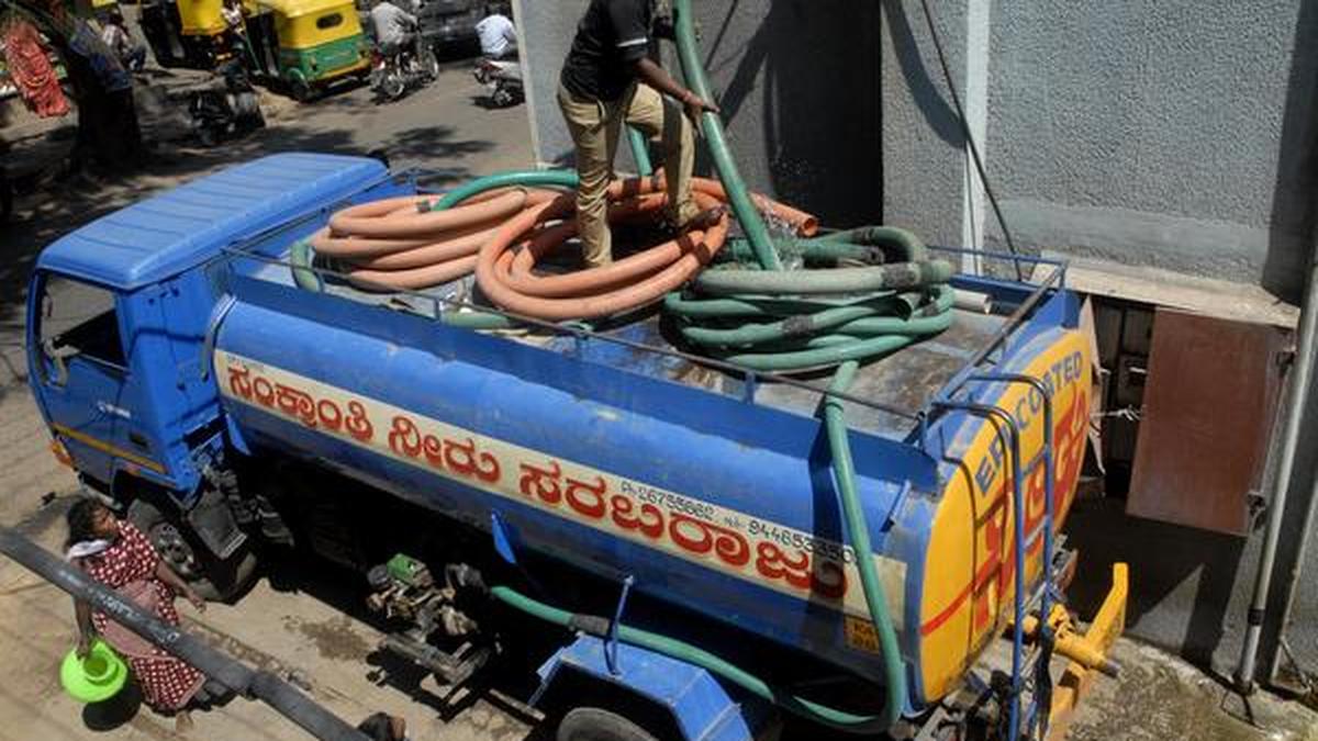Where do tankers source water from? - The Hindu