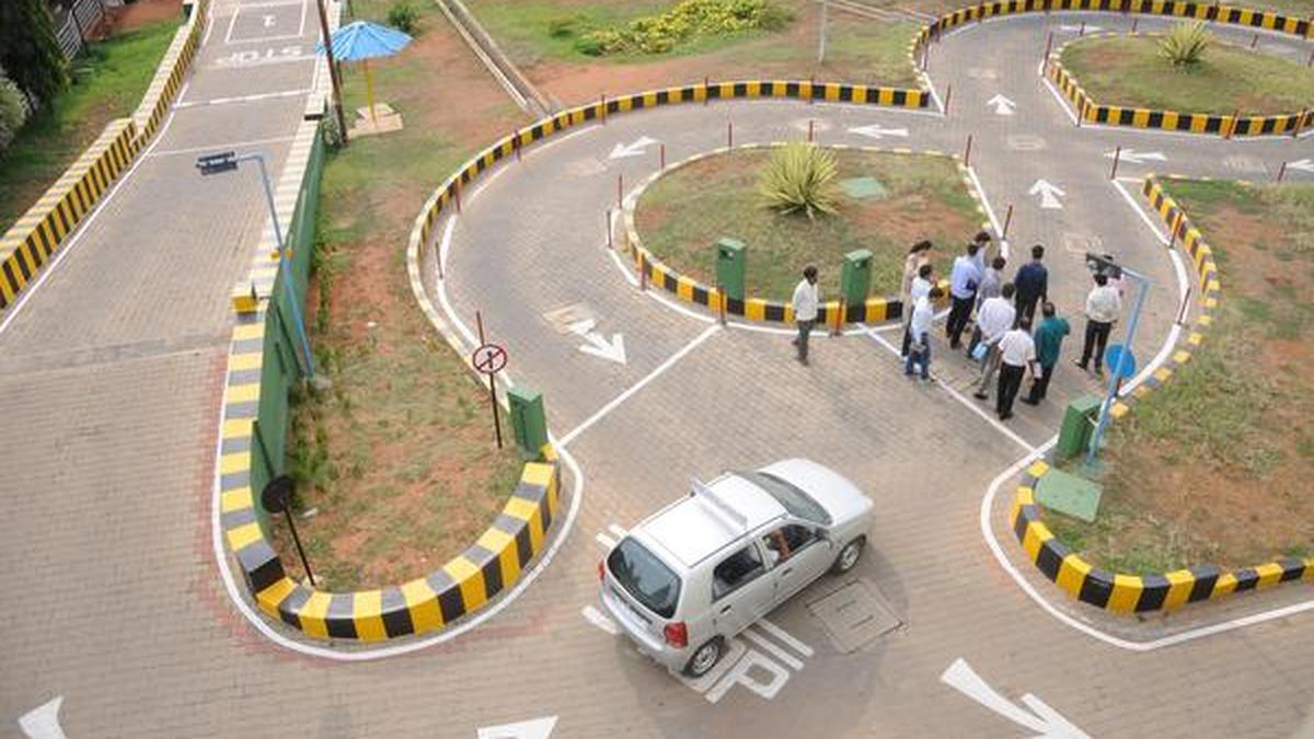 RFIT testing track for heavy vehicle licence - The Hindu
