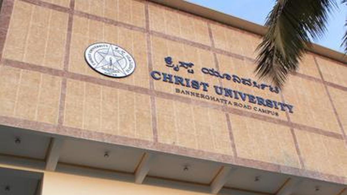 Pulled up by UGC, Christ University changes name - The Hindu