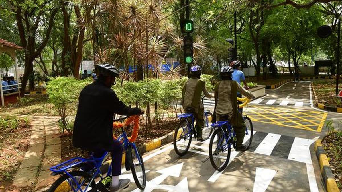 Traffic Police Park for children gets a new look - The Hindu
