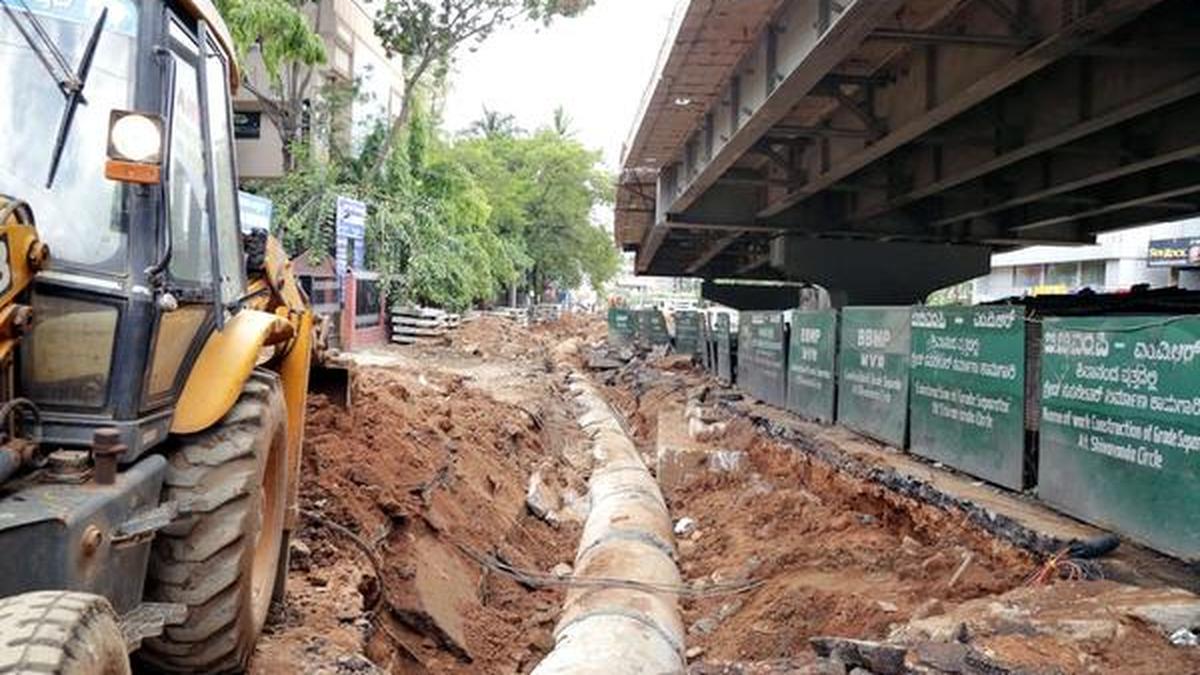 ‘Work on Shivananda Circle steel flyover on track’ - The Hindu