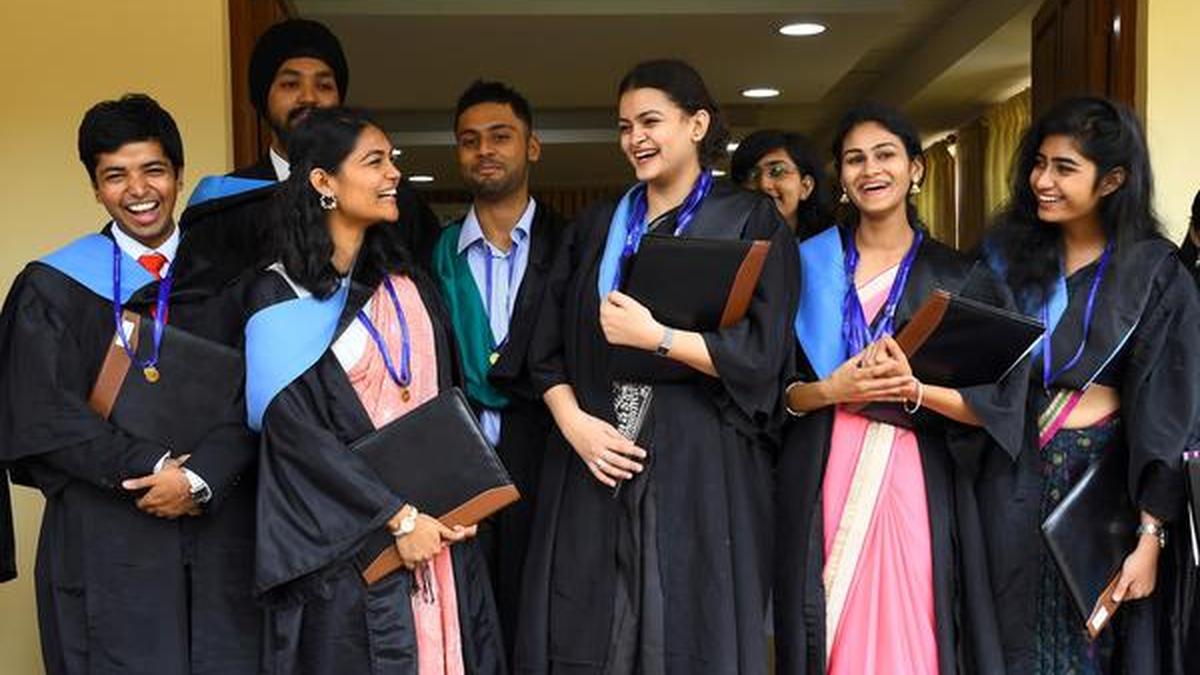 Women bag most gold medals at NLSIU convocation - The Hindu