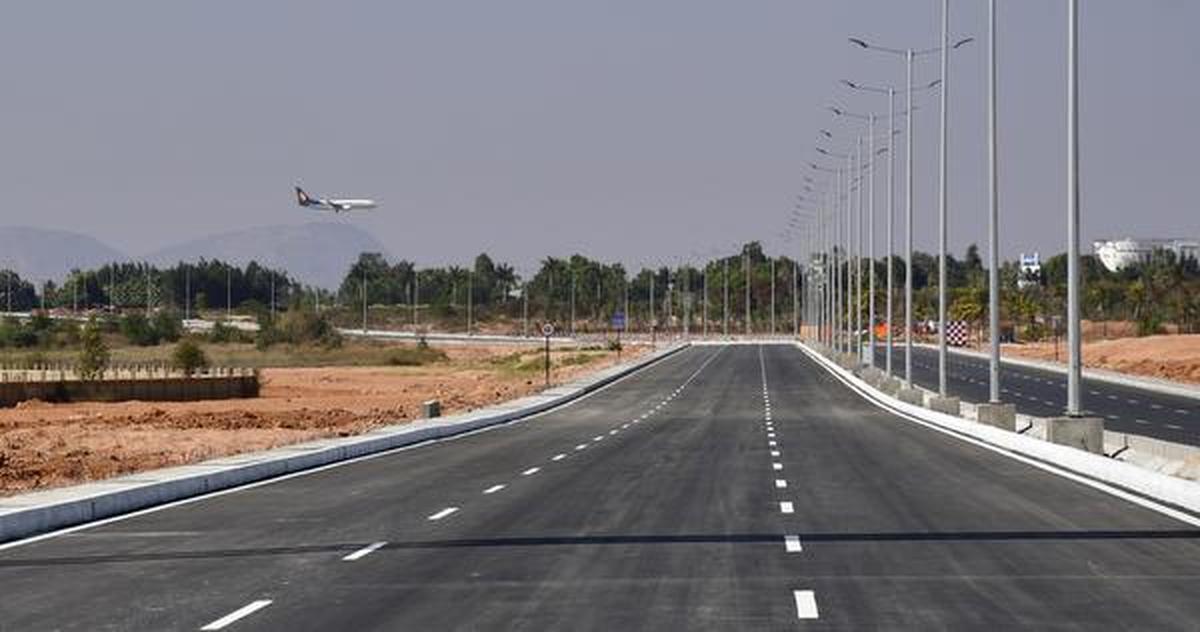 KRDCL issues work order for four toll roads to KIA - The Hindu