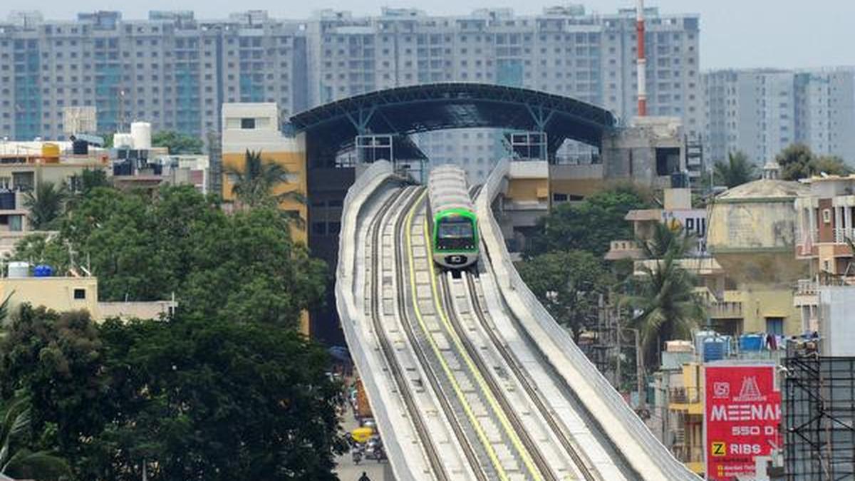 Extended metro on Kanakapura Road set to open from January 15 - The Hindu