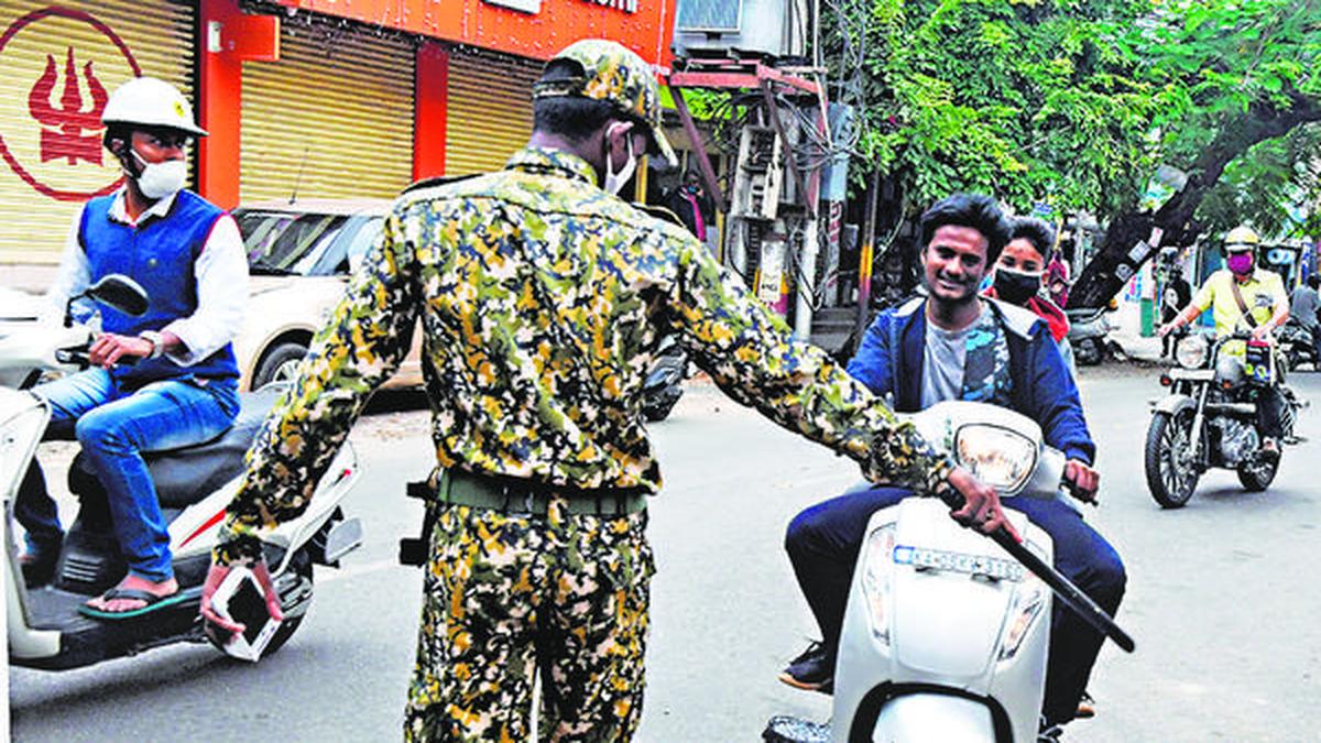 Strict enforcement of masks and social distancing - The Hindu