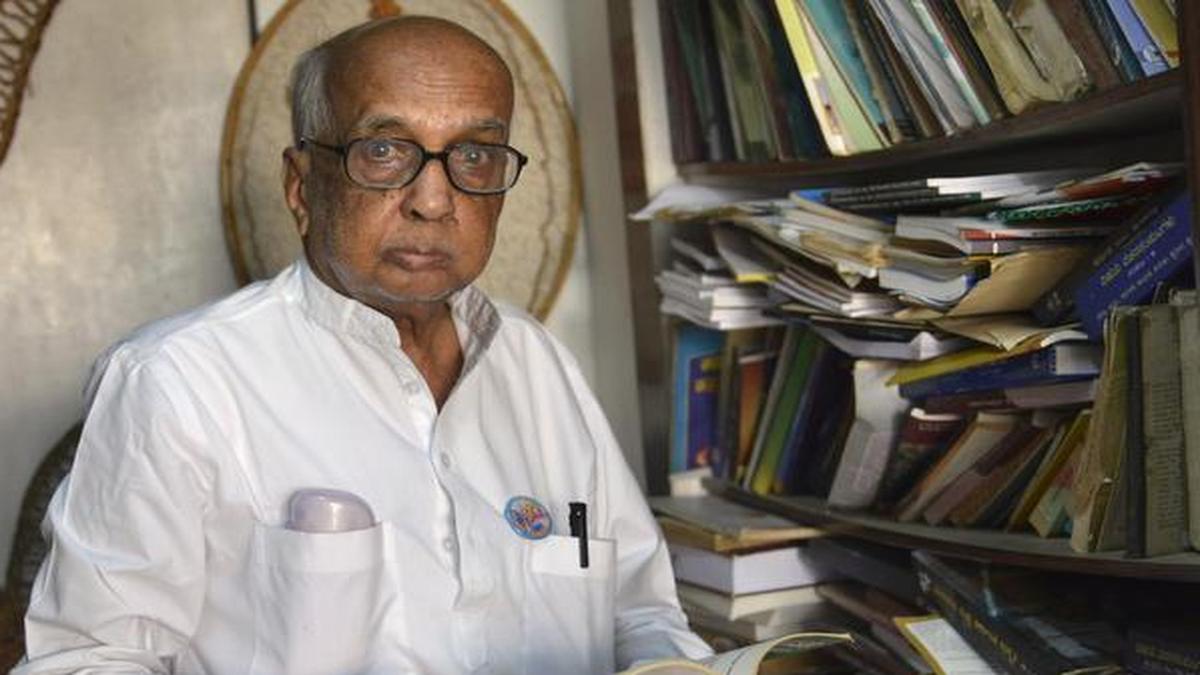 M. Chidananda Murthy passes away in Bengaluru - The Hindu