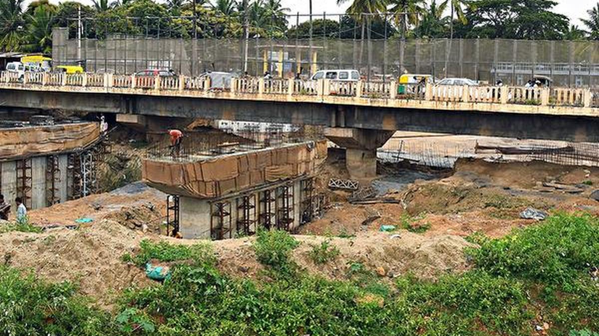 Two more months for Varthur bridge repair - The Hindu