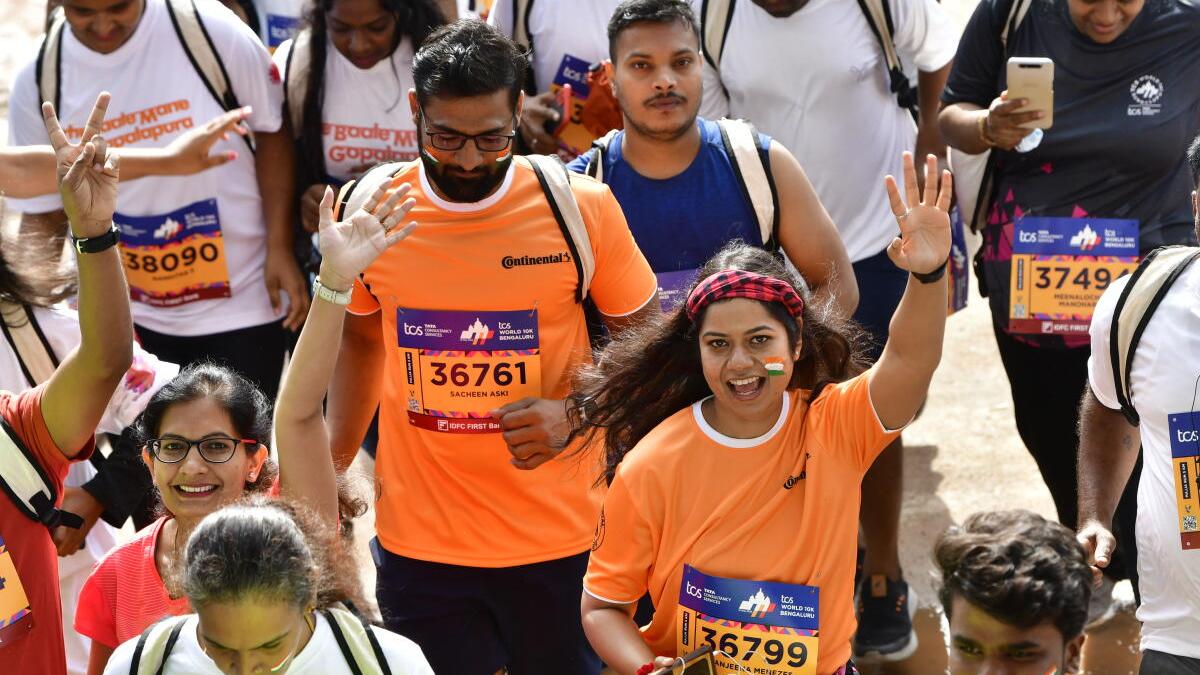 Photos | Able, unable & disabled light up TCS World 10K Bengaluru run ...