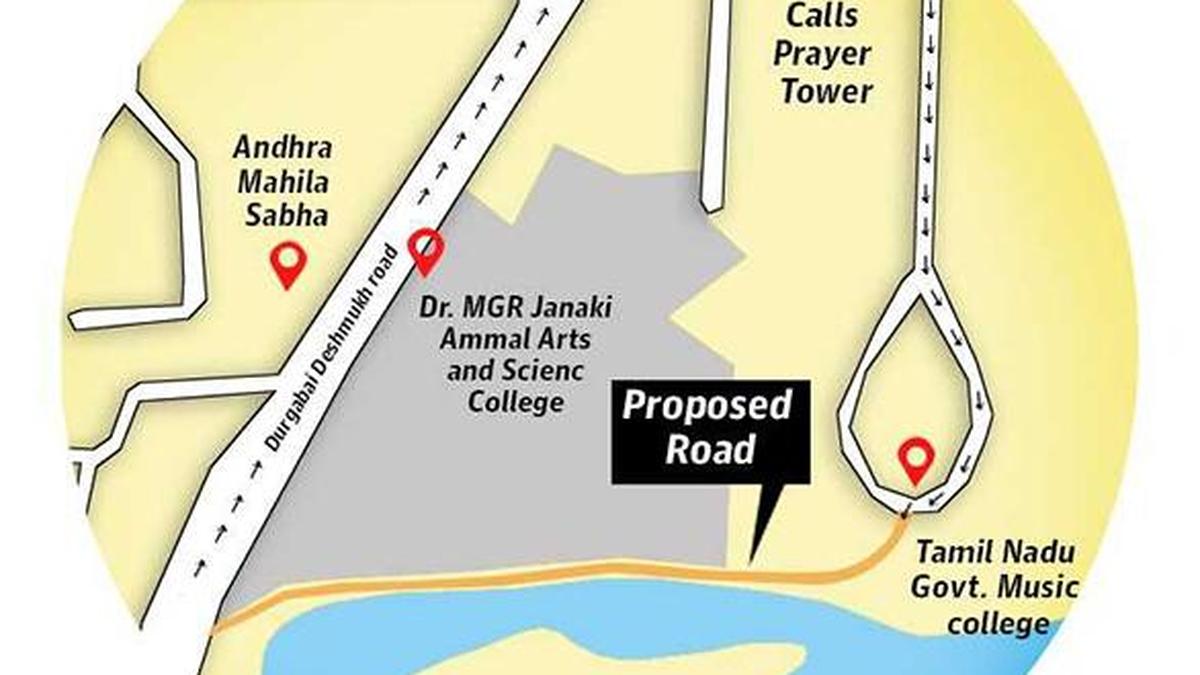 New road in Adyar, flyover at Madhya Kailash on anvil - The Hindu