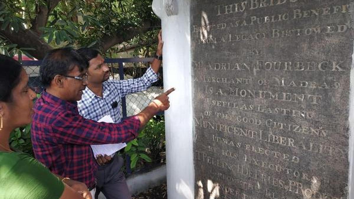 Residents get a slice of history in Saidapet - The Hindu