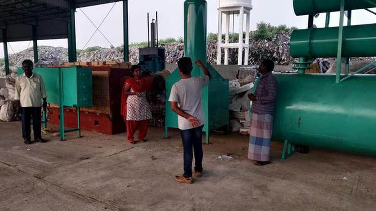 Treatment plants to recycle unusable dry waste to be set up - The Hindu