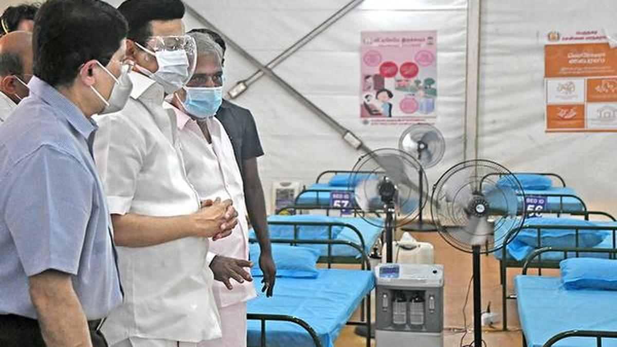 Chief Minister inaugurates 100-bed triage centre - The Hindu