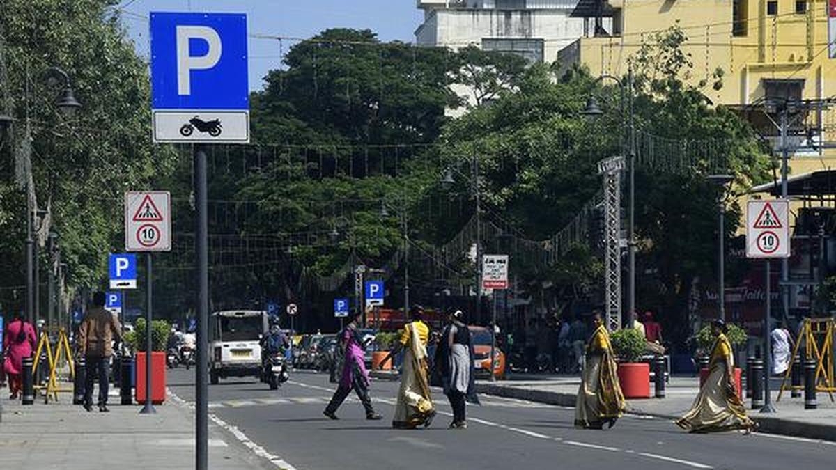 New traffic arrangements on Thyagaraya Road - The Hindu