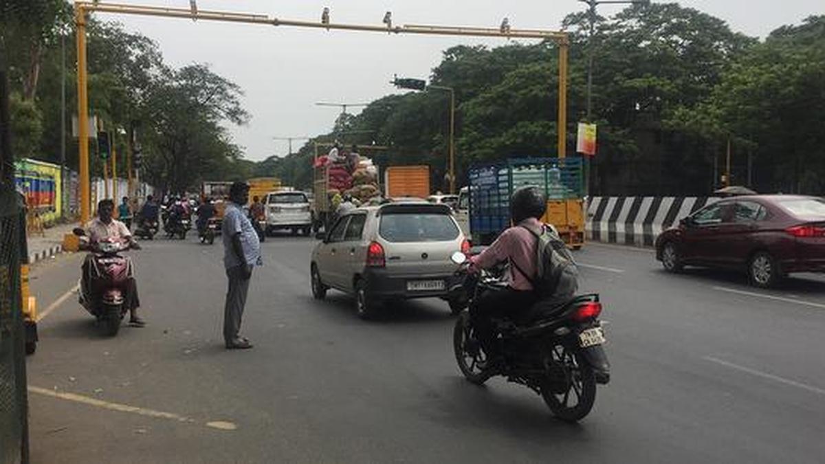 Wrong-way driving is so common near Anna Nagar west bus terminus - The ...