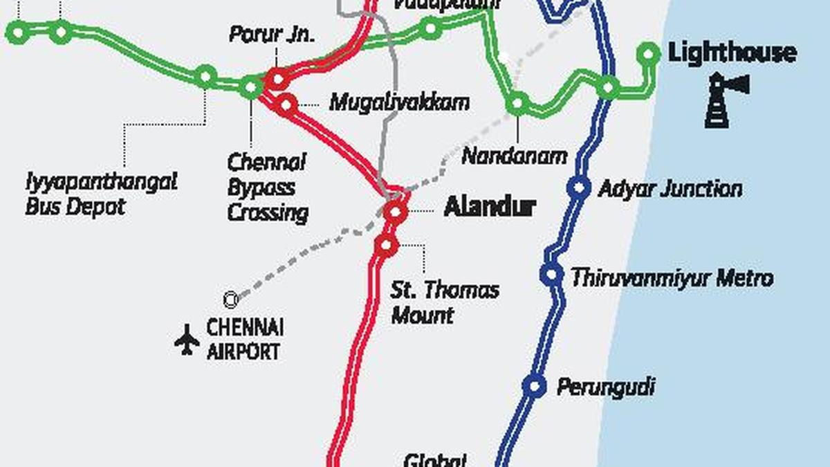 NITI Aayog clears CMRL request to secure loans for phase II - The Hindu