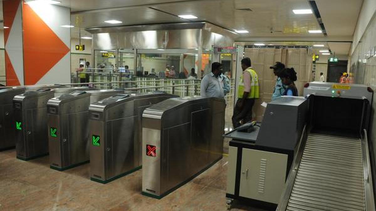 Chennai Metro decides to step up frisking of passengers at stations ...