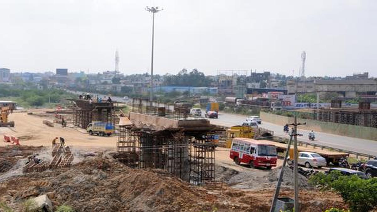 Work begins on final stretch of Outer Ring Road - The Hindu
