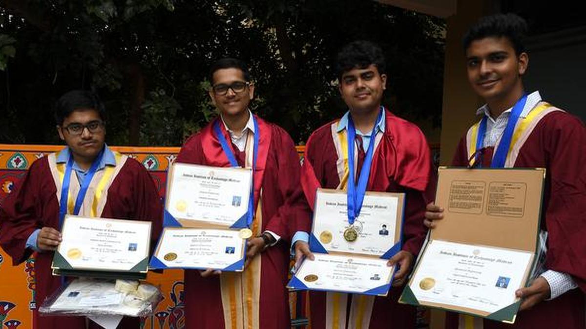Honour for Chennai boy at IIT-M’s convocation - The Hindu