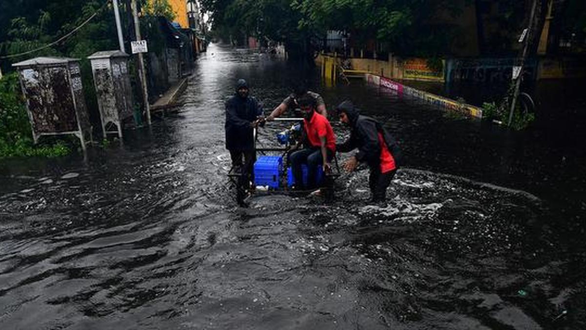 Inundation plagues residents in and around city suburbs - The Hindu