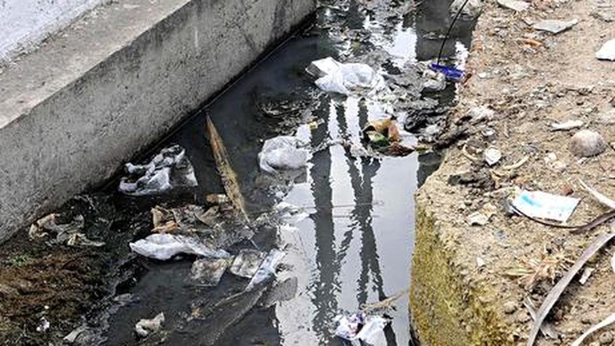 Residents have sought de-silting of stormwater drains - The Hindu