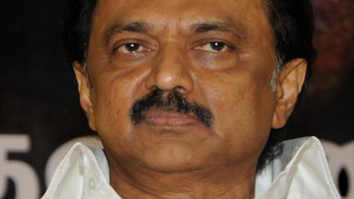 Come clean on desilting works: Stalin to govt. - The Hindu